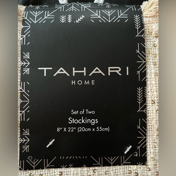 TAHARI Home | Holiday | Tahari Home Christmas Stockings Set Of 2 | Poshmark